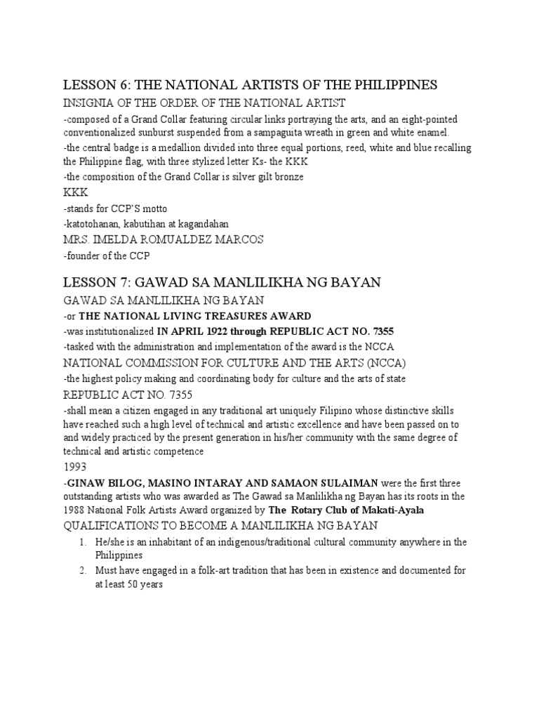 Cpar Finals | PDF | Weaving | Philippines