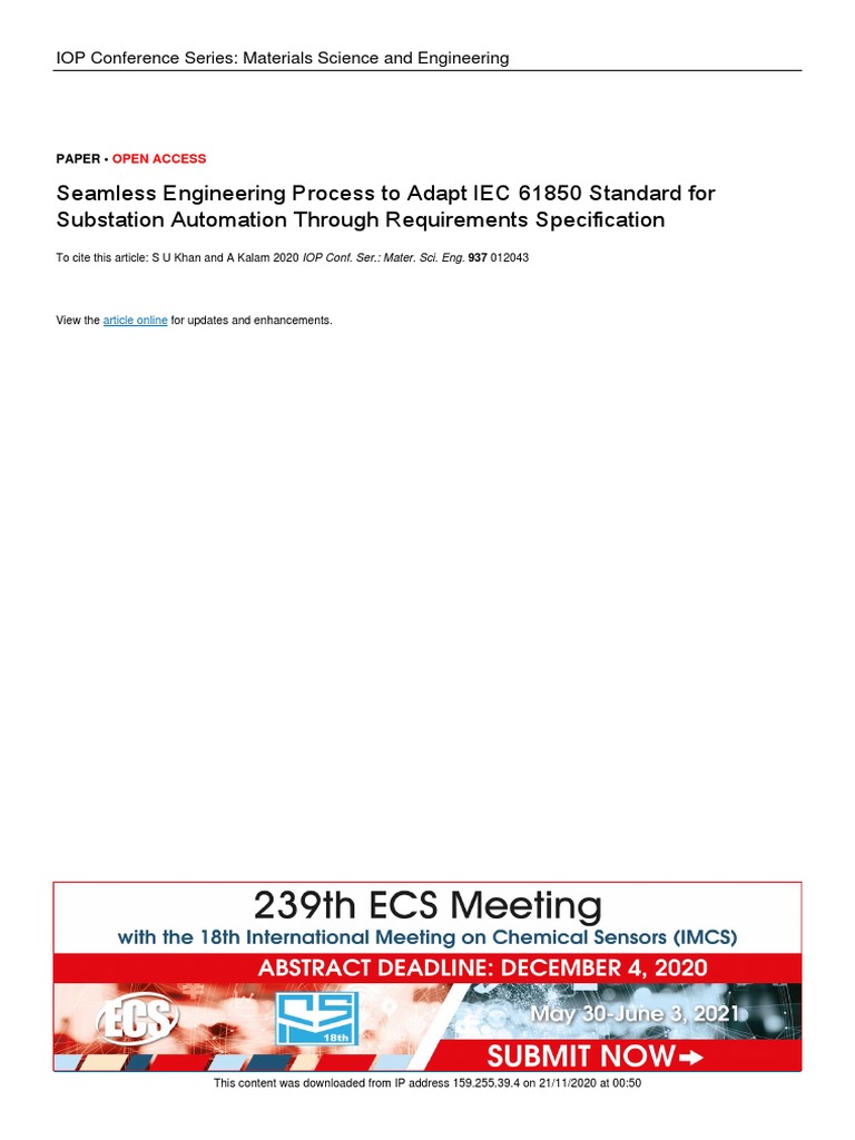 IEC 61850 Substation Automation Guide | PDF | International Organization For Standardization ...