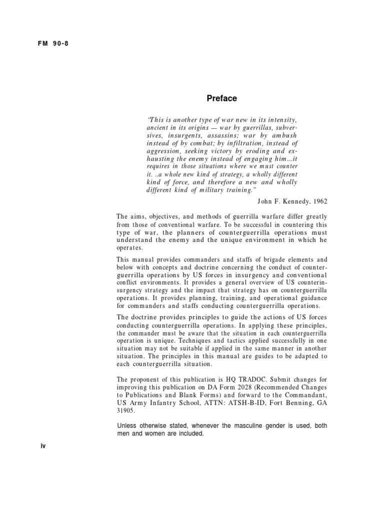 Counter-Guerrilla Operations 04 | PDF | Guerrilla Warfare | Conflicts