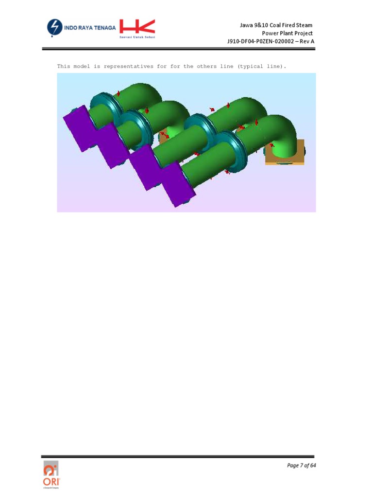 Appendix A - Caesar II Model | PDF