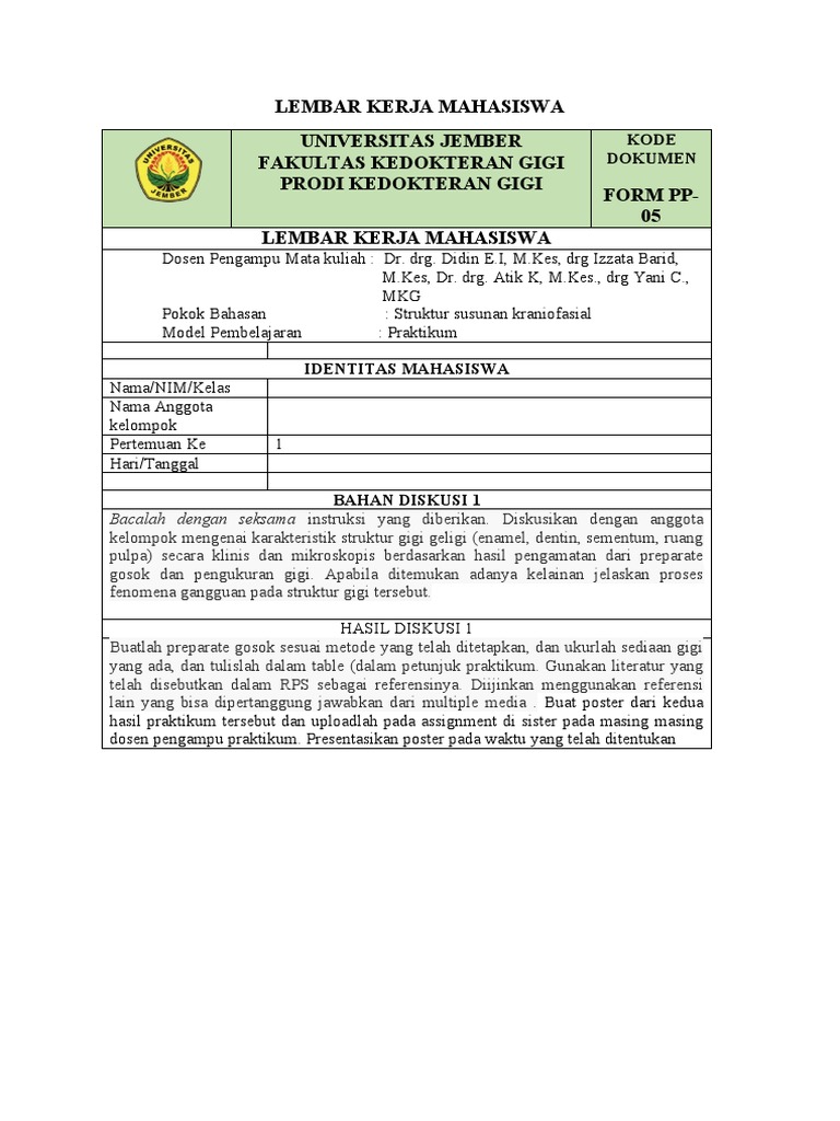 LKM Praktikum BO 2023 | PDF