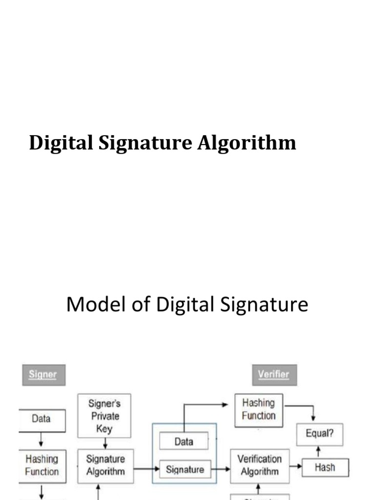 Digital Signature Algorithm | PDF | Public Key Cryptography | Risk