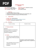 Lesson Plan - Verbs | PDF | Verb | Subject (Grammar)