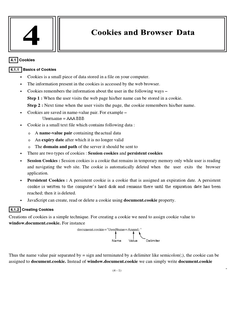 Topic 4 CSS | PDF | Http Cookie | Java Script