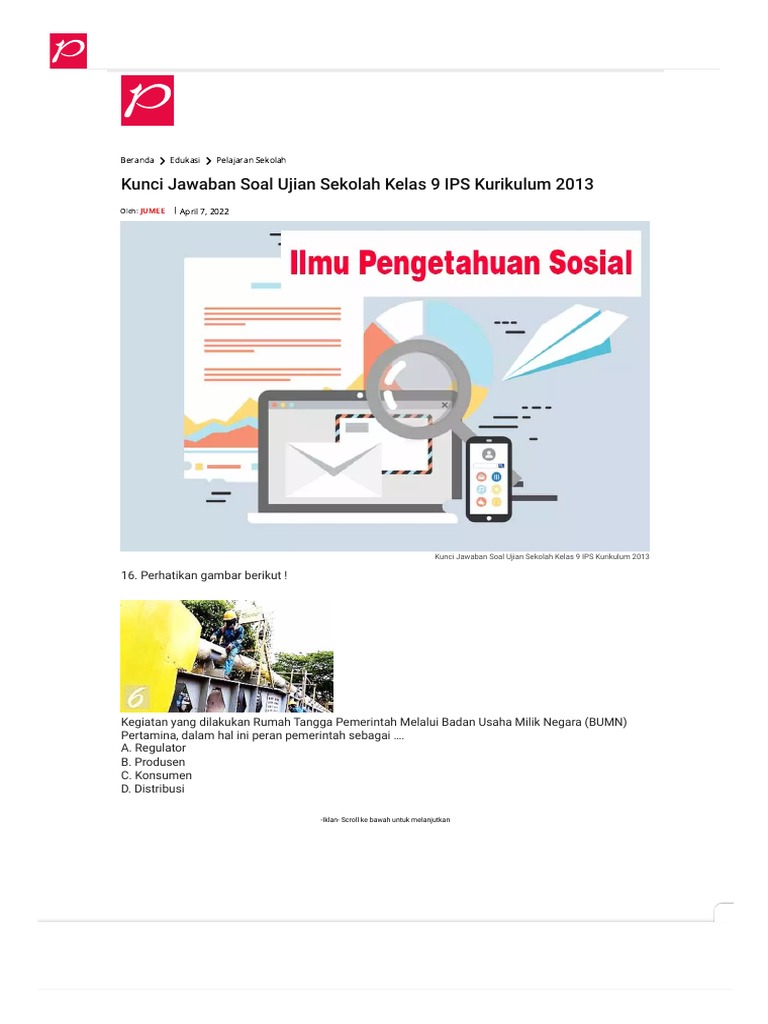 Ujian Ips 2 | PDF