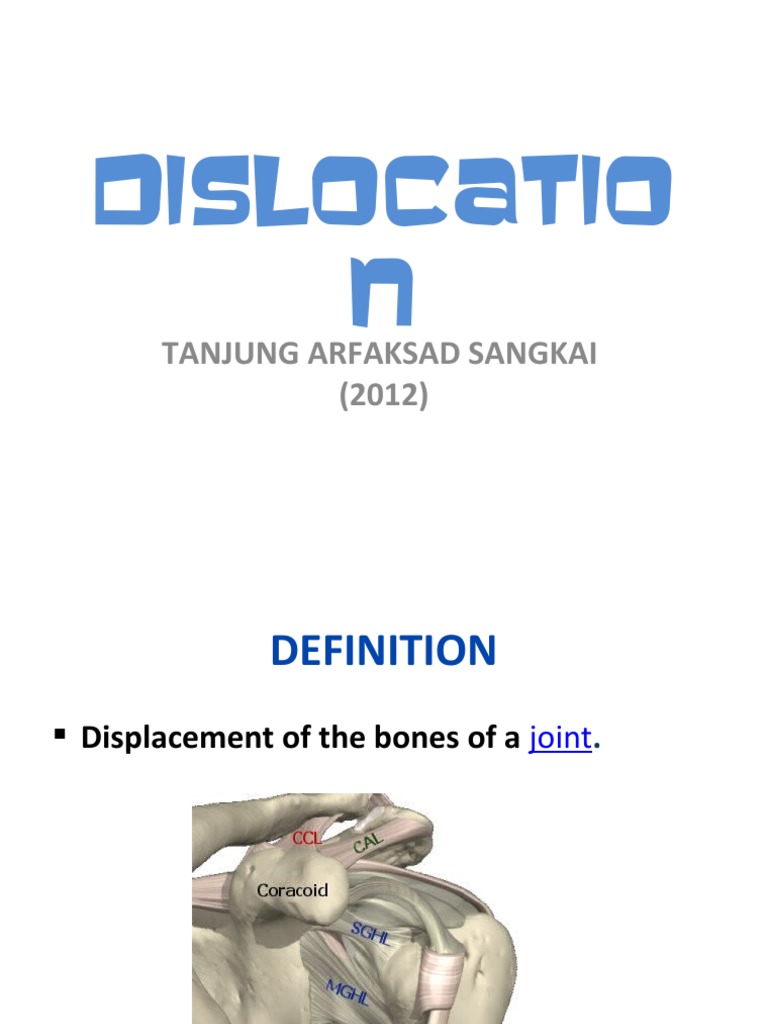 DISLOCATION | PDF