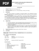 Memo - No.379 GSP | PDF | Schools | Scouting