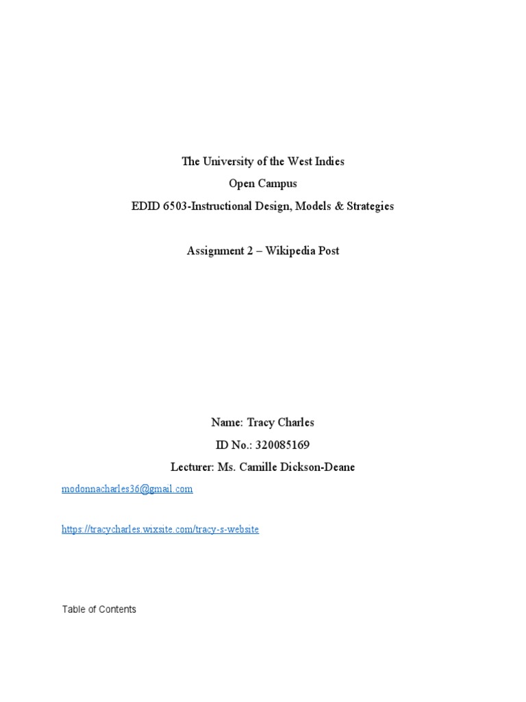 Assignment Two | PDF | Cognitive Science | Cognition