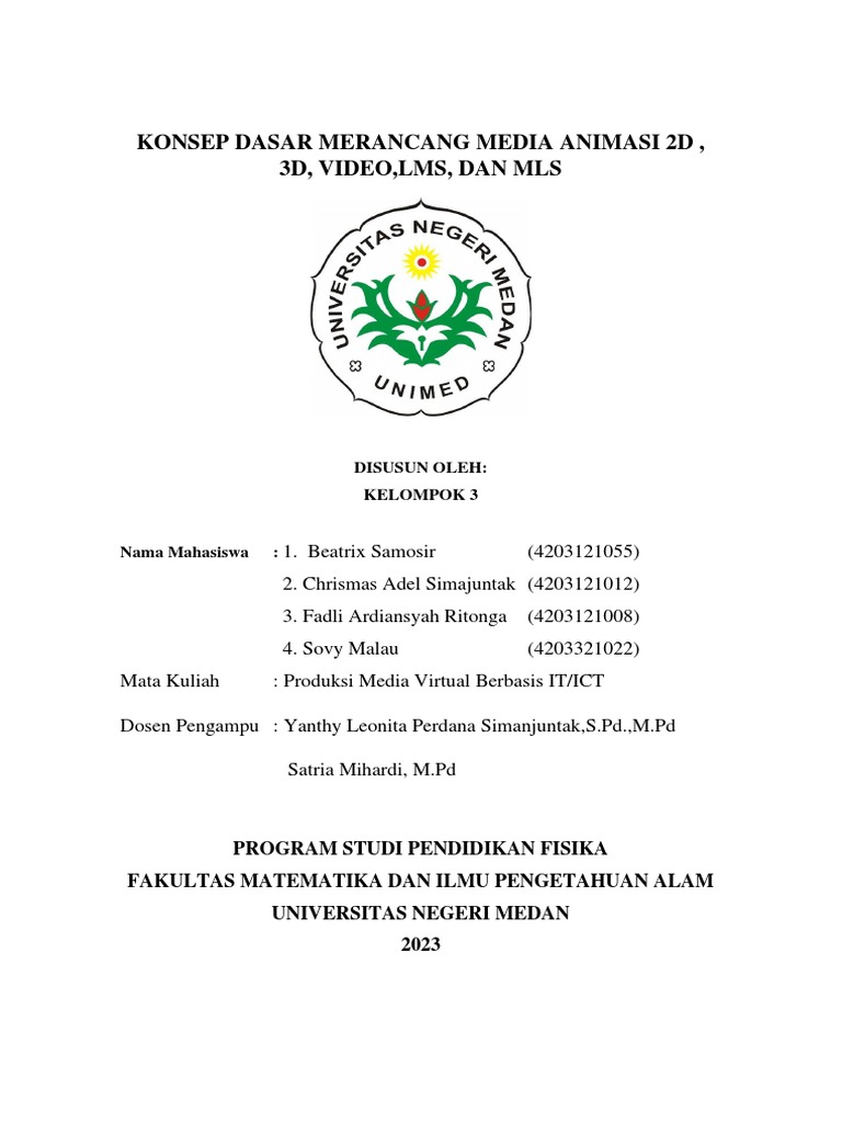 Makalah Pert 3 - Kelompok 3 - Produksi Media Berbasis Visual It Ict - PSPF 2020 B | PDF