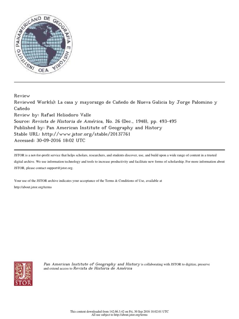 Mayorazgo de Cañedo | PDF