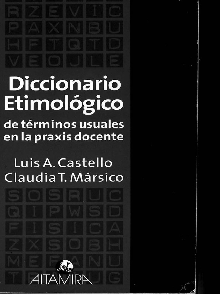 Castello-Mársico Diccionario Etimológico | PDF