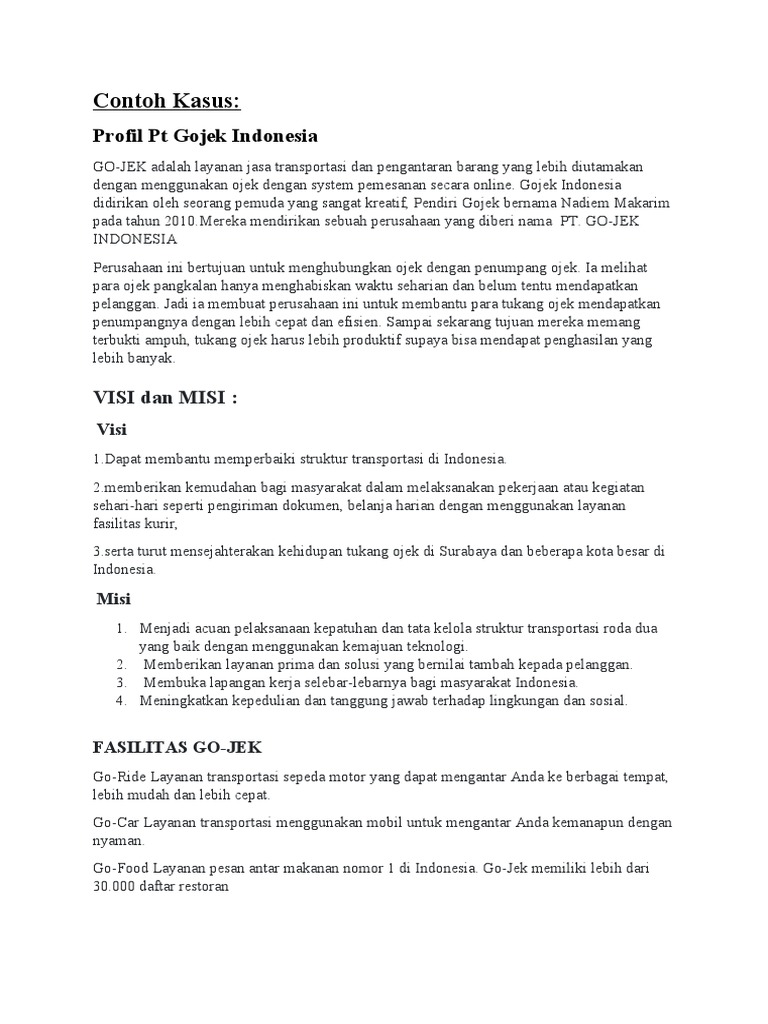 Contoh Kasus Dalam Manajemen | PDF