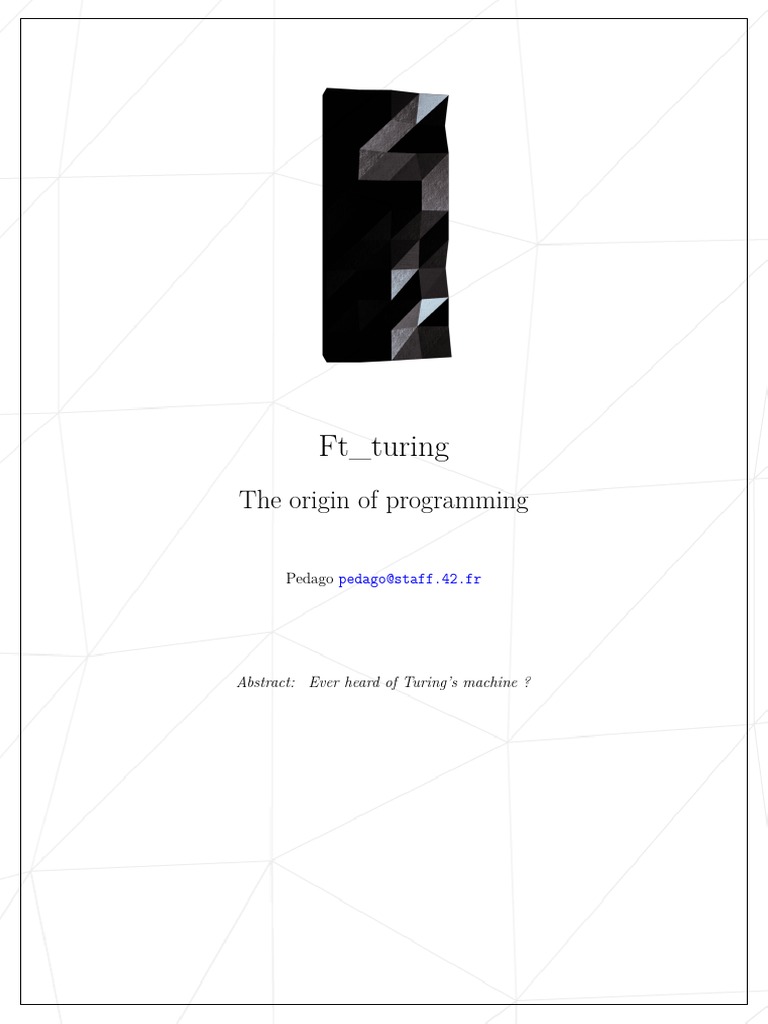 FT Turing | PDF | Alan Turing | Cryptanalysis