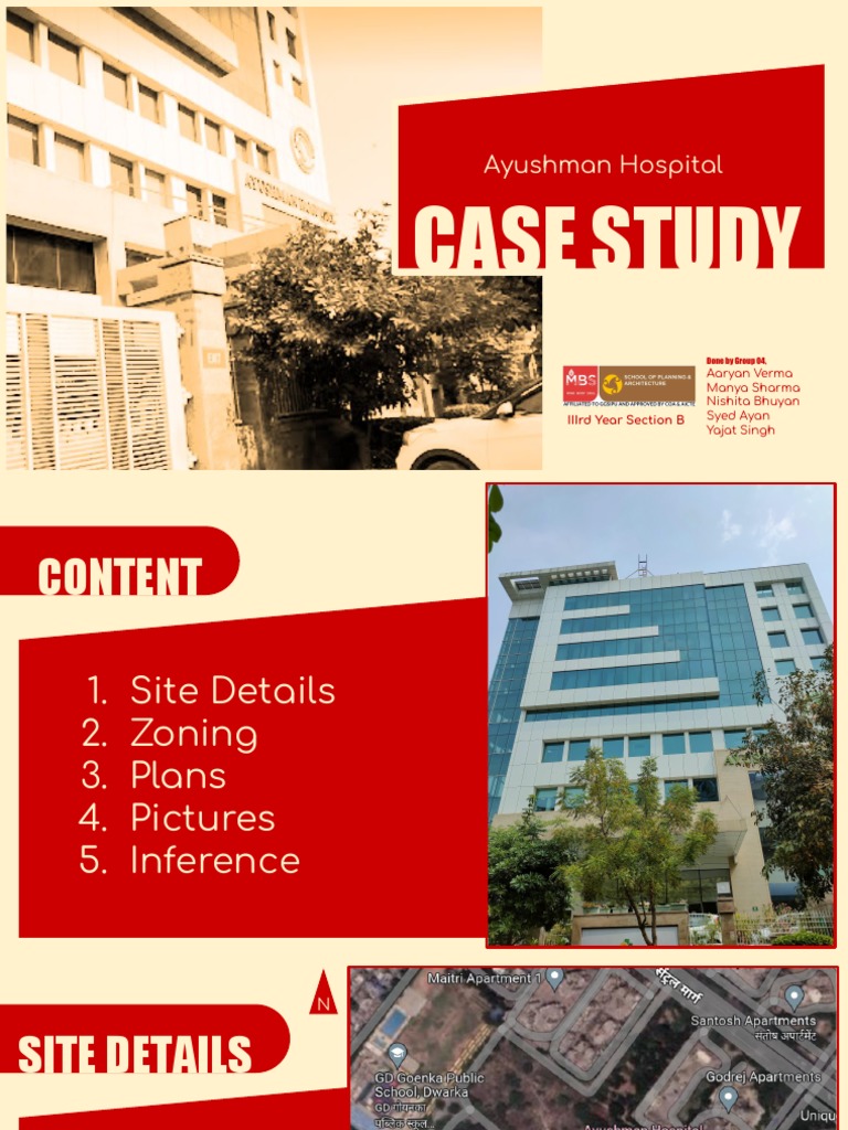 Ayushman Hospital Case Study Site Details Plans Pictures | PDF ...