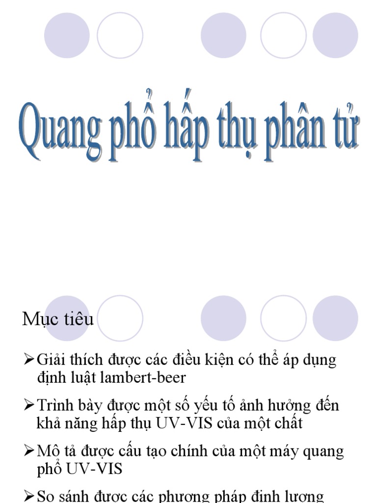 Bai 5 - Quang Pho Hap Thu Phan Tu | PDF