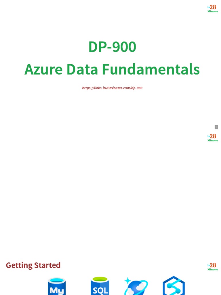 Course Presentation DP 900 AzureDataFundamentals | PDF | Databases | Database Index