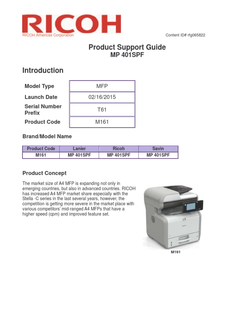 MP 401 Guide | PDF | Printer (Computing) | Image Scanner