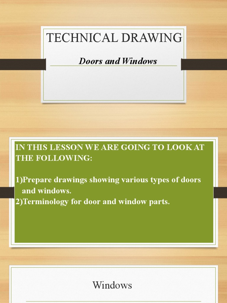 Doors and Windows | PDF