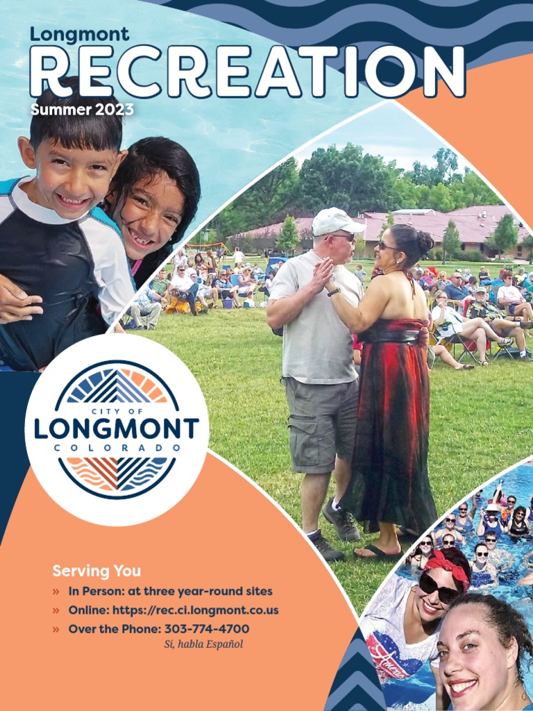 Longmont Recreation Summer 2023 Brochure | PDF | Credit Card