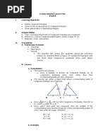 Detailed Lesson Plan in Grade 8 Pythagorean Theorem | PDF | Mathematics | Elementary Geometry