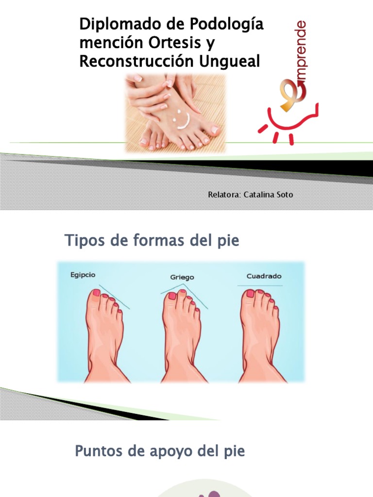 Tipo Forma de Pie, Puntos de Apoyo, Postura Del Pie y Posicion de ...