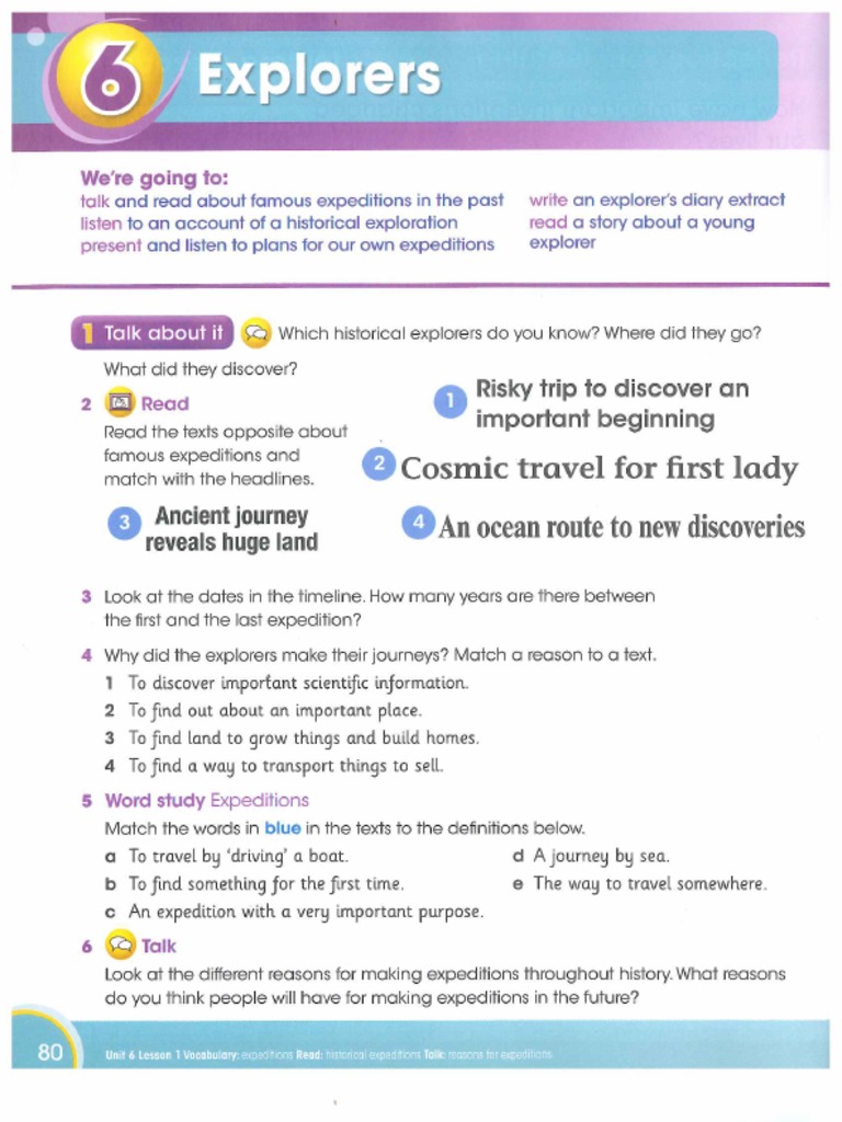 Coursebook - Stage 6 - Unit 6 | PDF