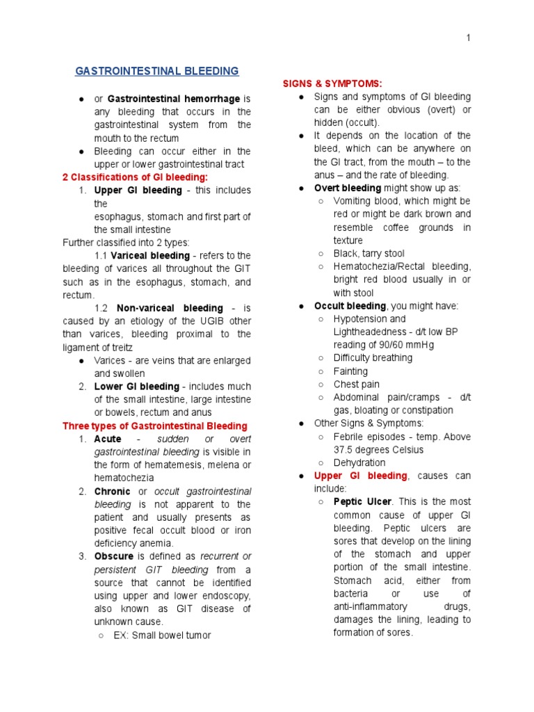 Semifinals NCM 118 - Notes | PDF | Pancreas | Cirrhosis