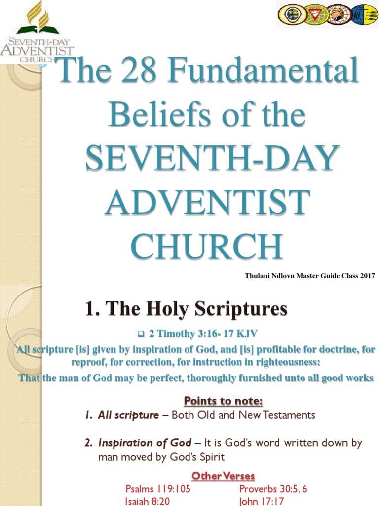 28 Fundamental Beliefs | PDF | God The Father | Jesus