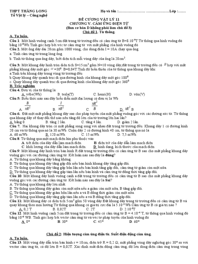 11 BT C5 Cam Ung Dien Tu GV | PDF
