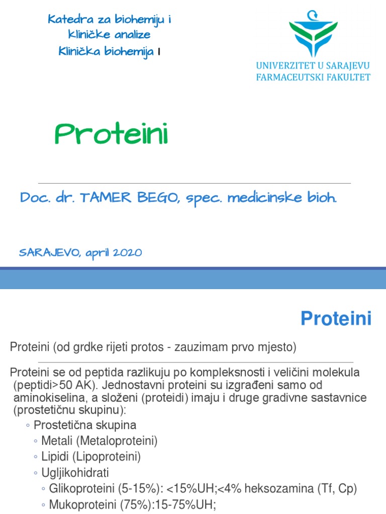 Proteini | PDF