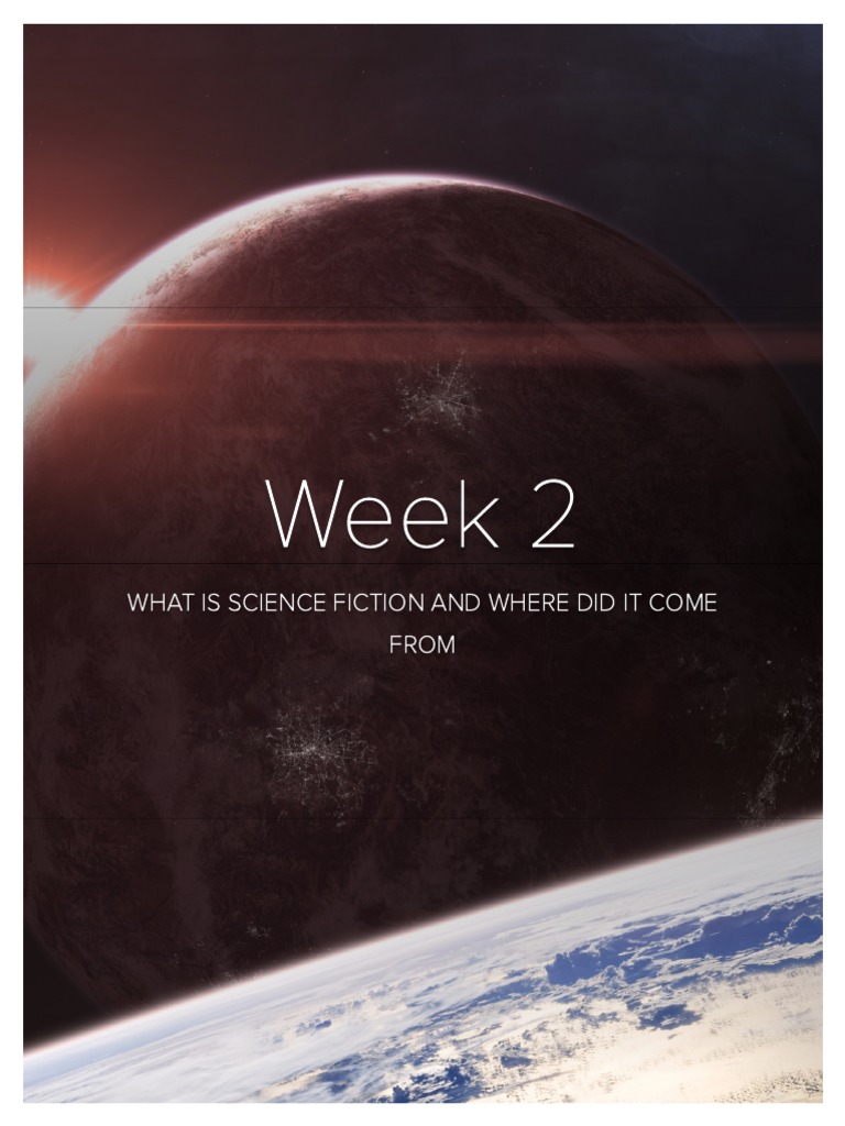 Definition of Science Fiction | PDF | Science Fiction | Analog Science ...