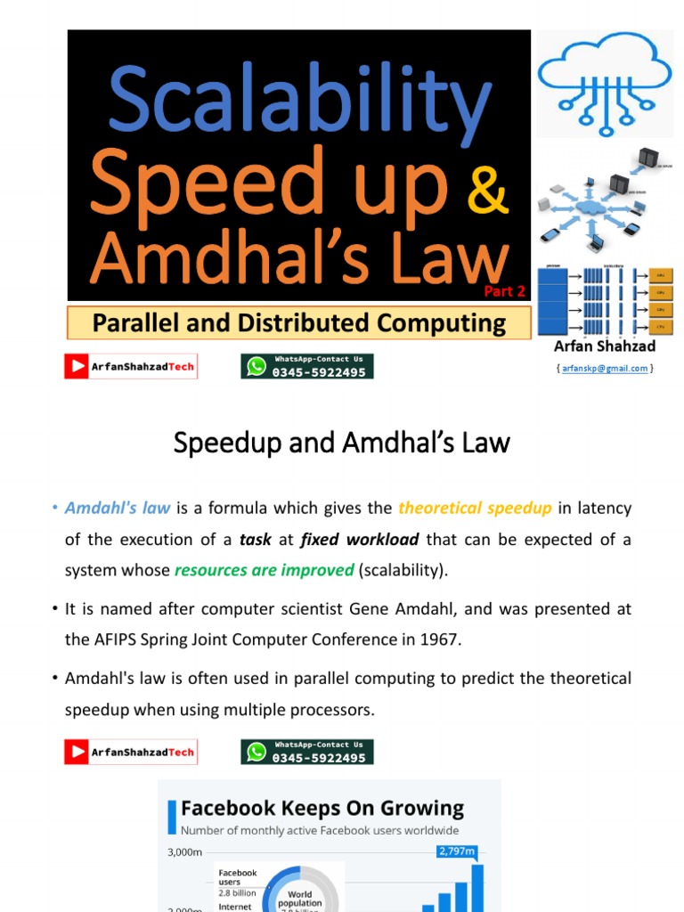 Scalability: Speed Up | PDF | Scalability | Computing