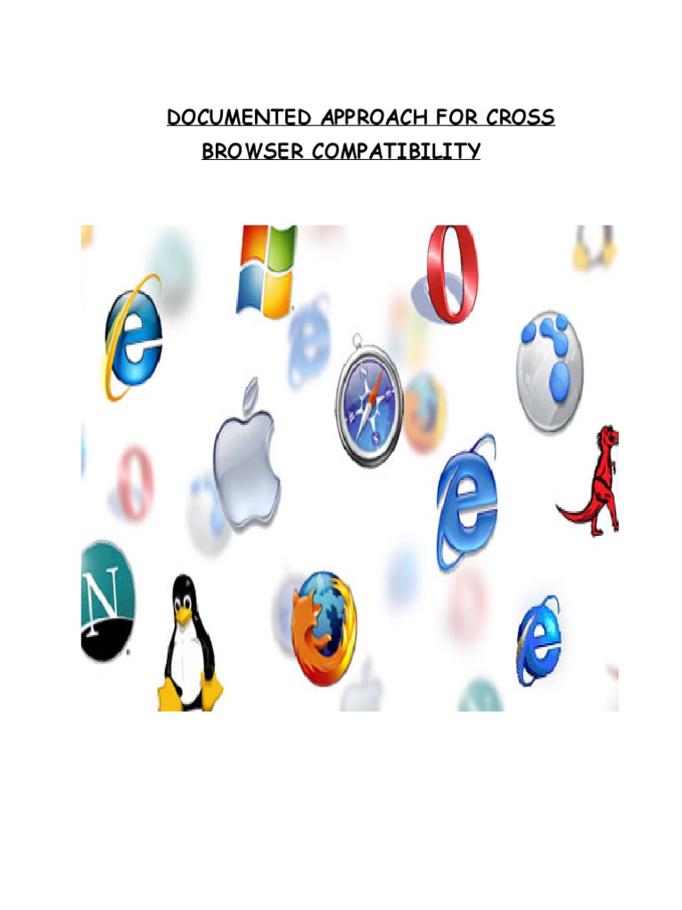 Cross Browser Testing Pdf Document Object Model World Wide Web