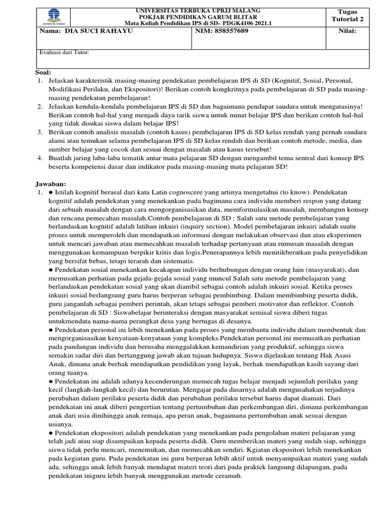 TT 2 Ips Dia Suci | PDF