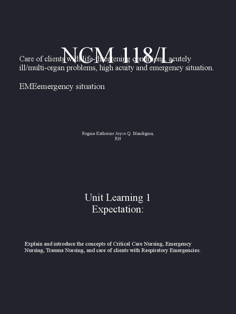 NCM118 Keynote | PDF