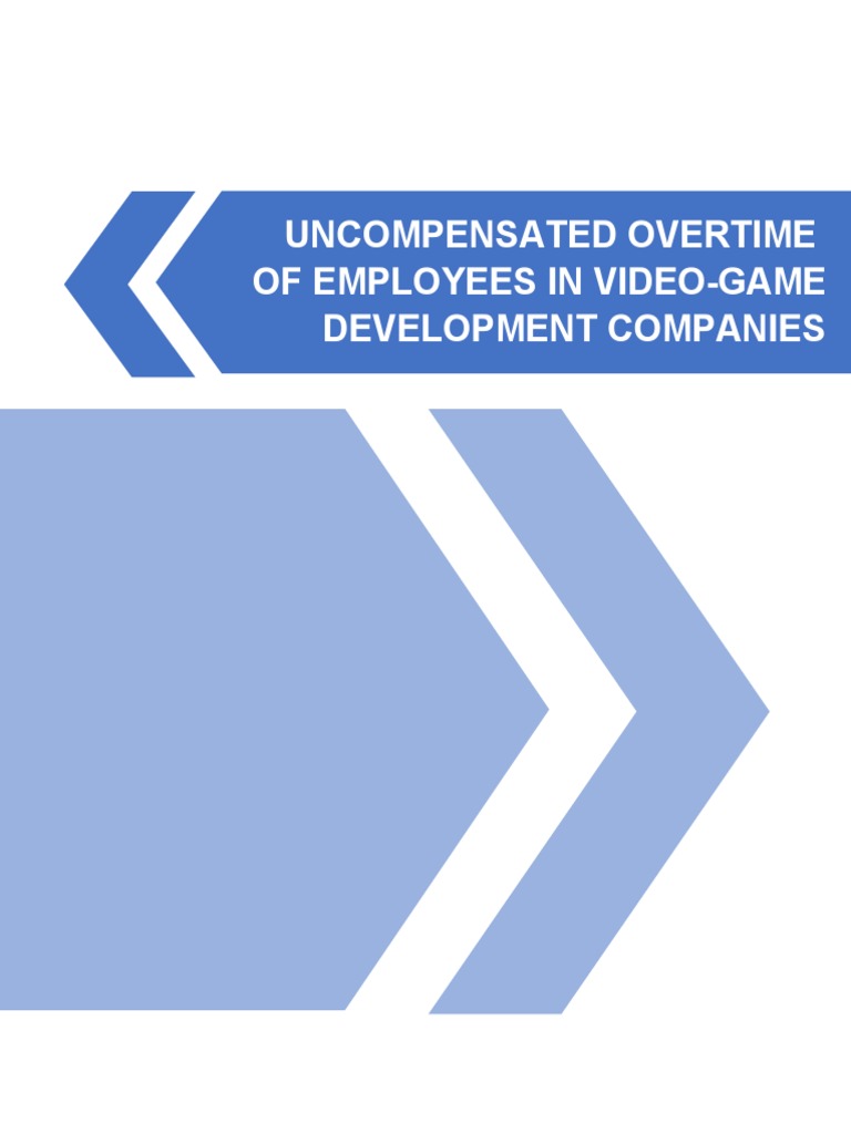 Proposal On Video Game Crunching | PDF | Data | Qualitative Research