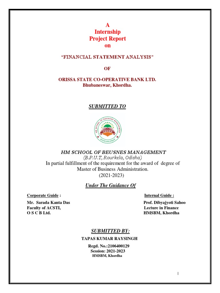 Mba - Financial Report TKR | Download Free PDF | Banks | Reserve Bank ...