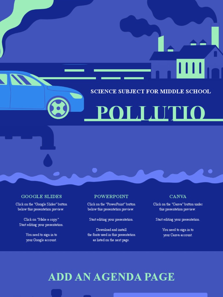 Neon Green and Blue Bold Cut Out Graphic Science Subject For Middle ...