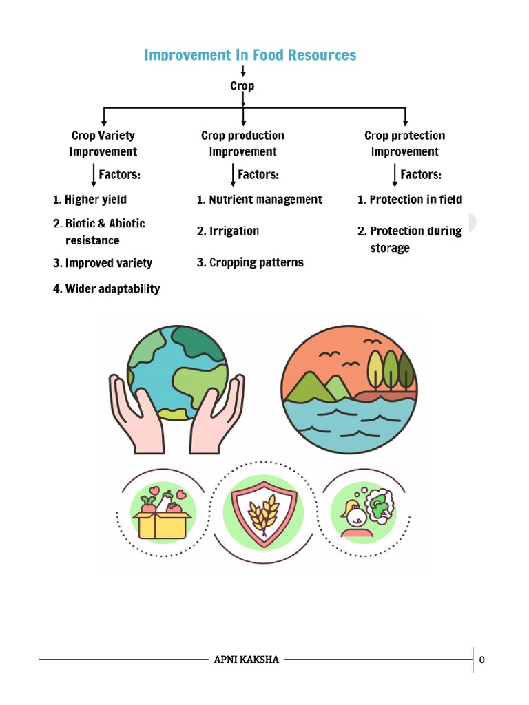 Improvement in Food Resources | PDF | Fertilizer | Agriculture