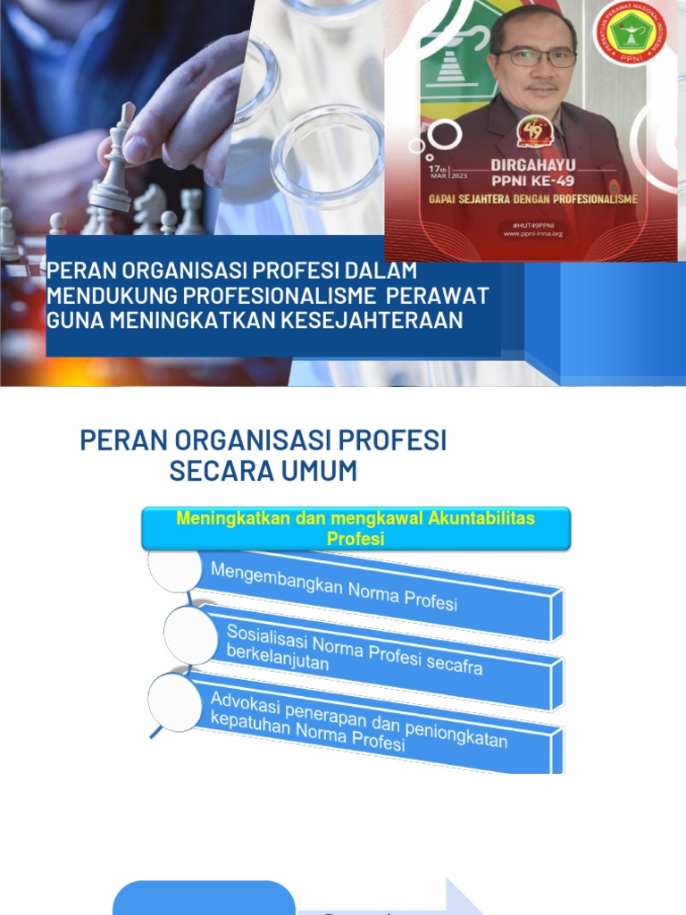 Peran Organisasi Profesi Dalam Mendukung Profesionalisme Perawat Guna ...