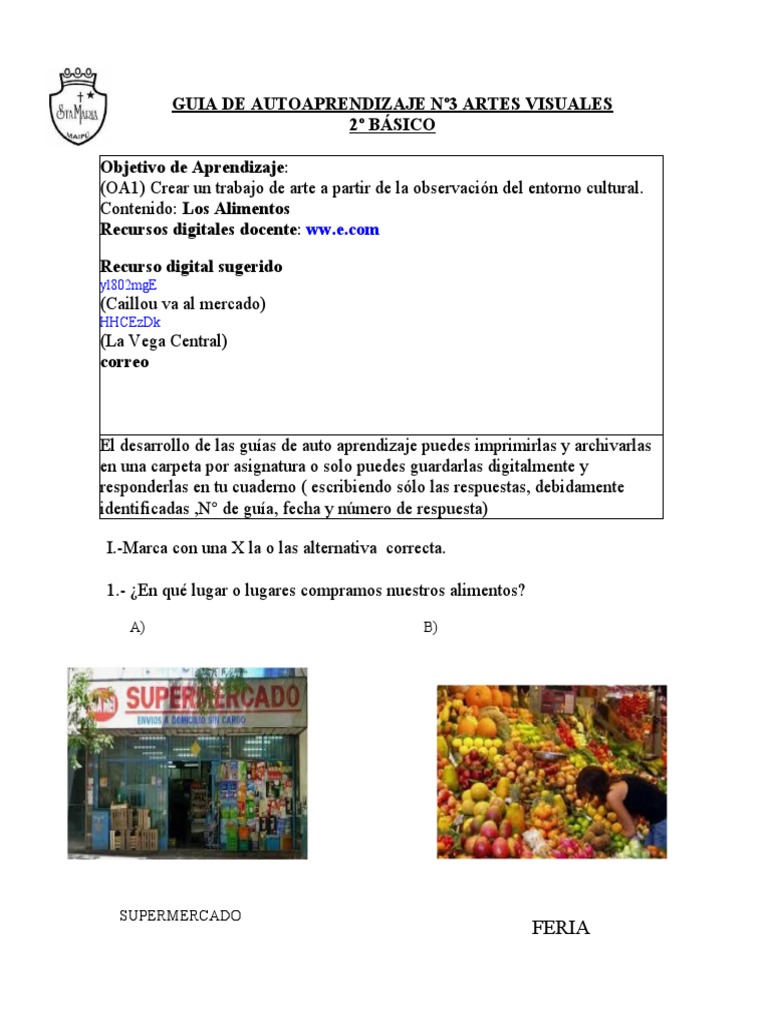 Artes Guía-N°3 2° | PDF