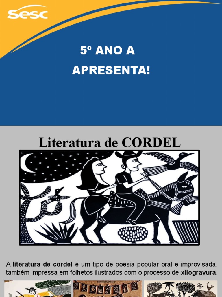 Literatura de Cordel | PDF