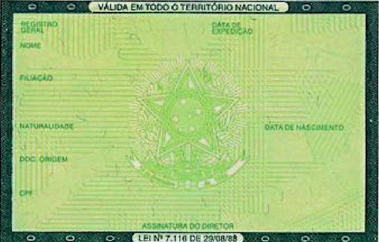 Modelo Da Nova Carteira de Identidade Brasileira | PDF