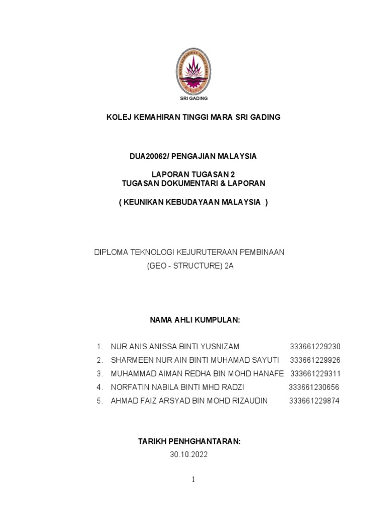 Laporan Interview Zapin | PDF