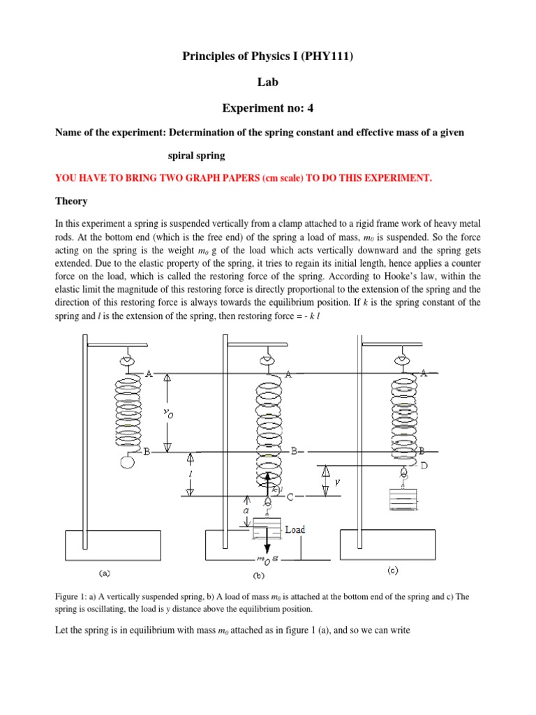 EXP4 | PDF | Potential Energy | Force