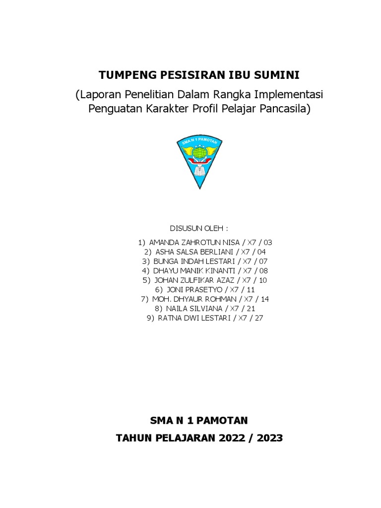 Tumpeng Pesisiran Ibu Sumini - Laporan Final Kelompok 25 | PDF