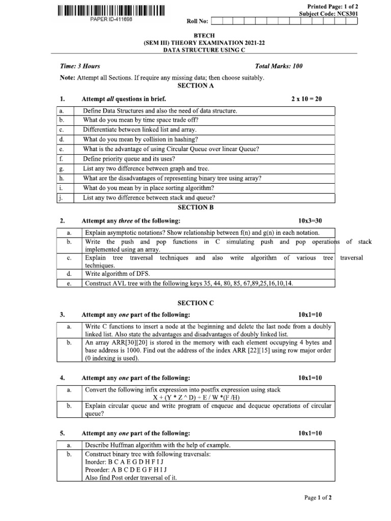 NCS301 2021-2022 | PDF