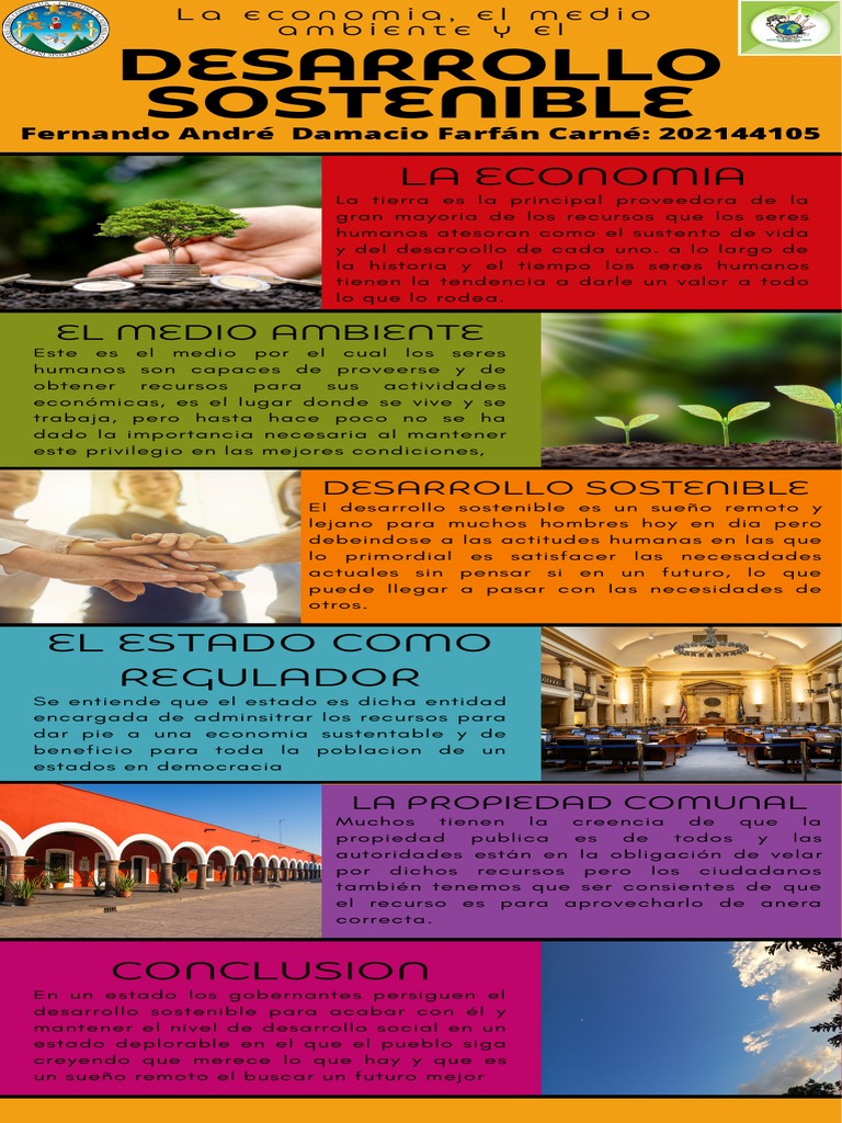 Infografía Fernando Damacio | PDF | Desarrollo sostenible | Sustentabilidad