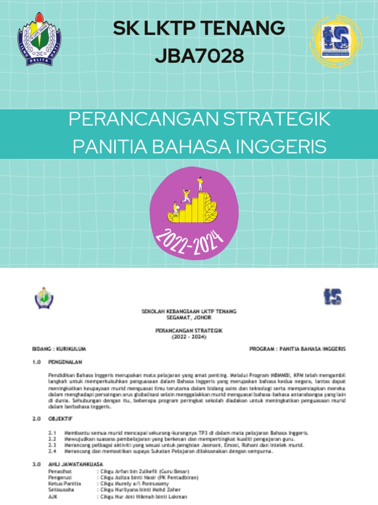 4.perancangan Strategik Panitia Bahasa Ing | PDF