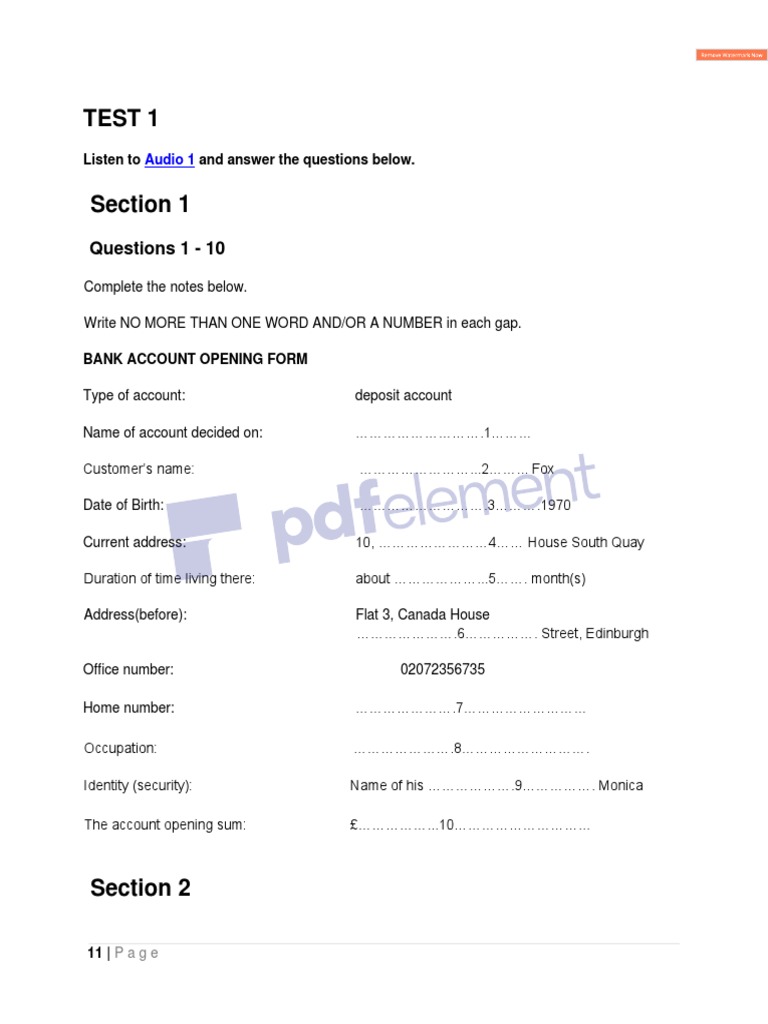 IELTS Listening Actual 2021-T1 | PDF | Recycling | Paper